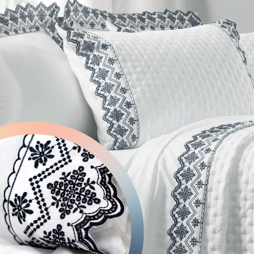 Jogo De Lençol 4 peças Suit Provence Toque Acetinado